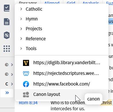 BUG: Missing scroll bar on shortcuts - Logos Community